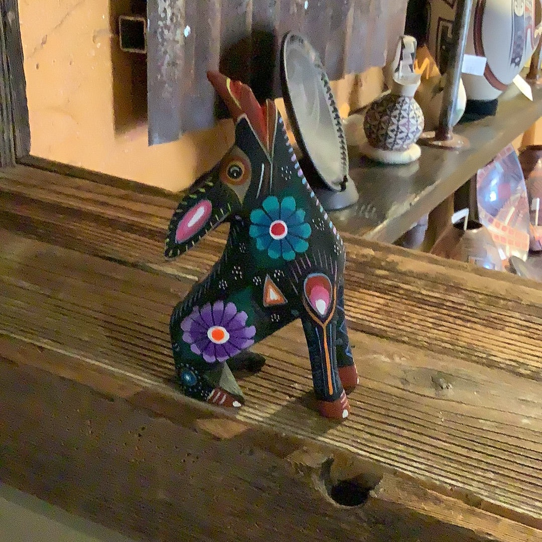 Large Coyote w/ Flowers – Cabot's Museum Trading Post