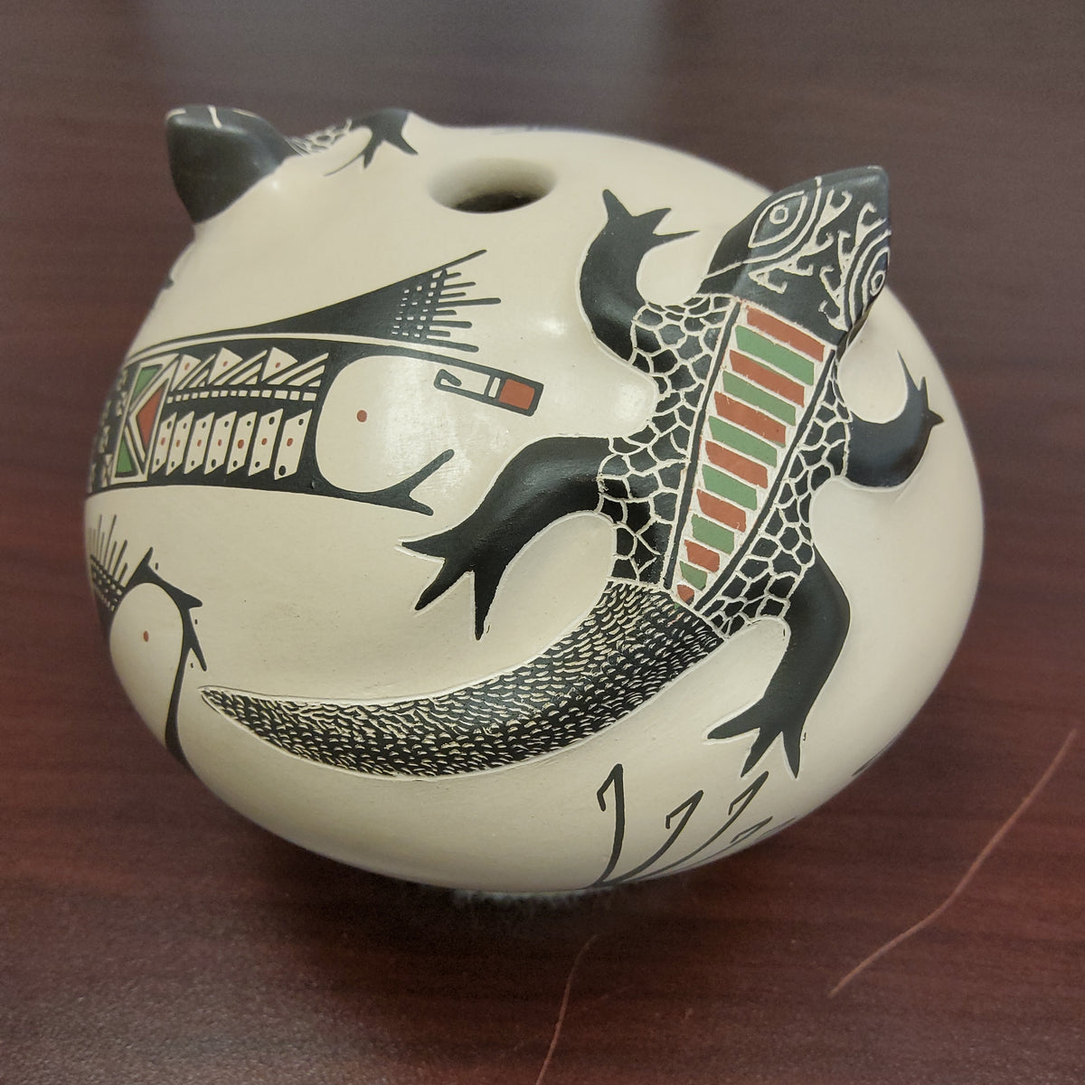 White Clay Lizards by Angela Corona – Cabot's Museum Trading Post