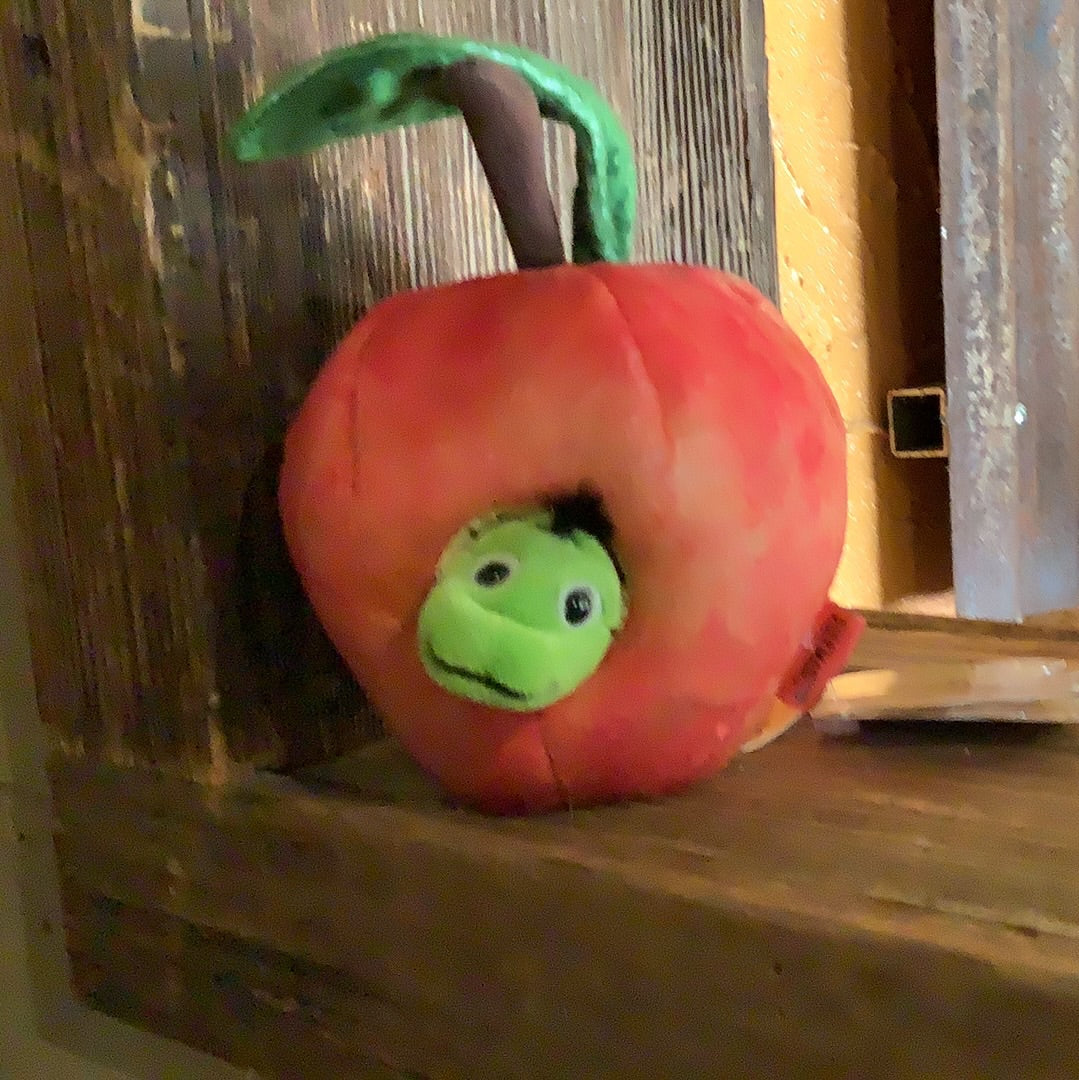 Worm in Apple Puppet – Cabot's Museum Trading Post