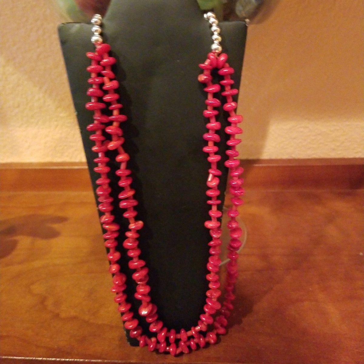 Double Strand Coral Bamboo – Cabot's Museum Trading Post