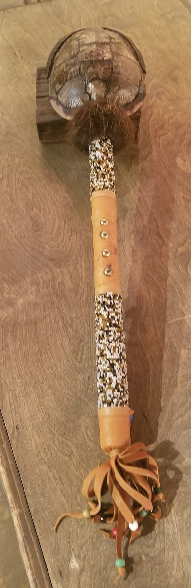 Ceremonial Turtle Shell Rattle – Cabot's Museum Trading Post